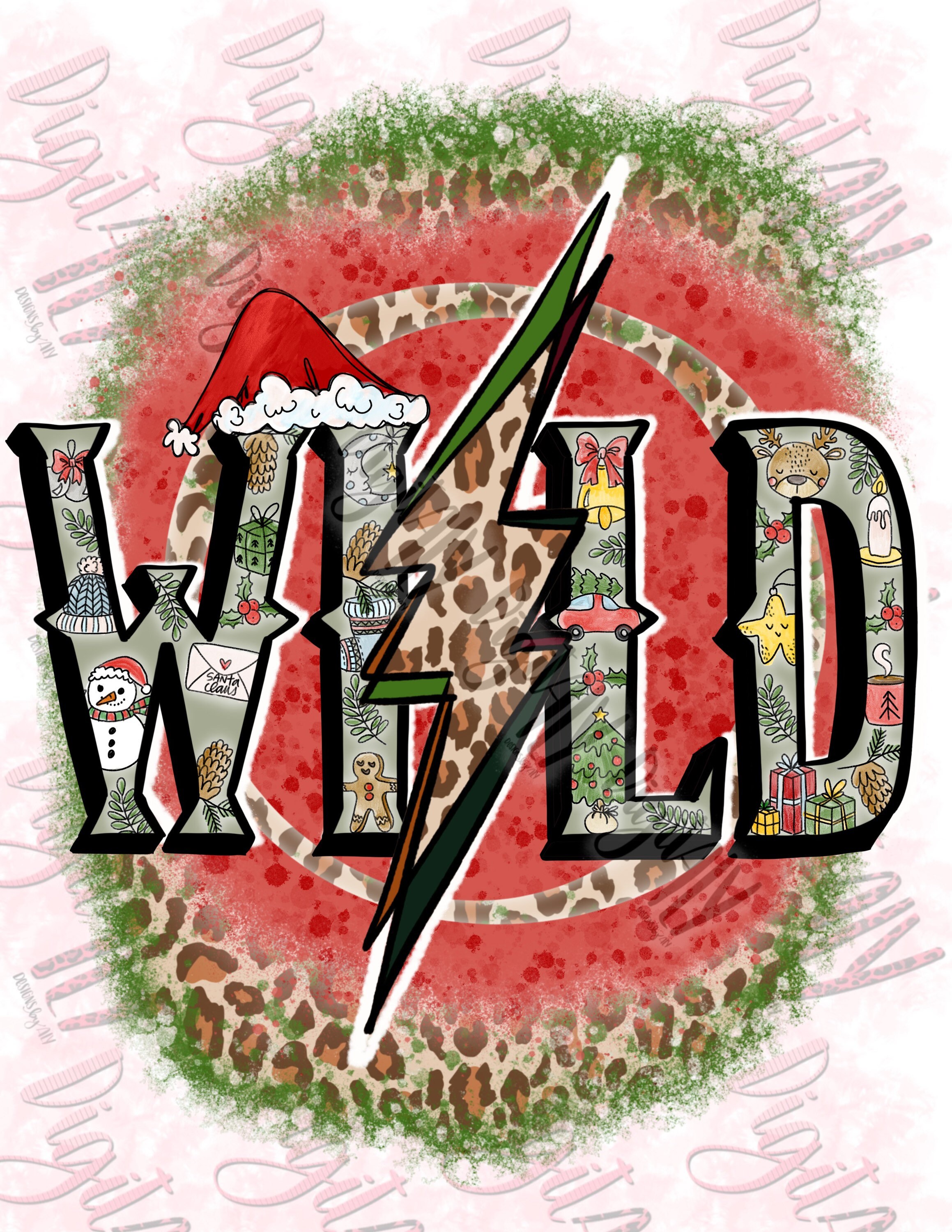 Four Wild Designs / Lisa Frank Inspired/ Mermaid Inspired/ Halloween ...
