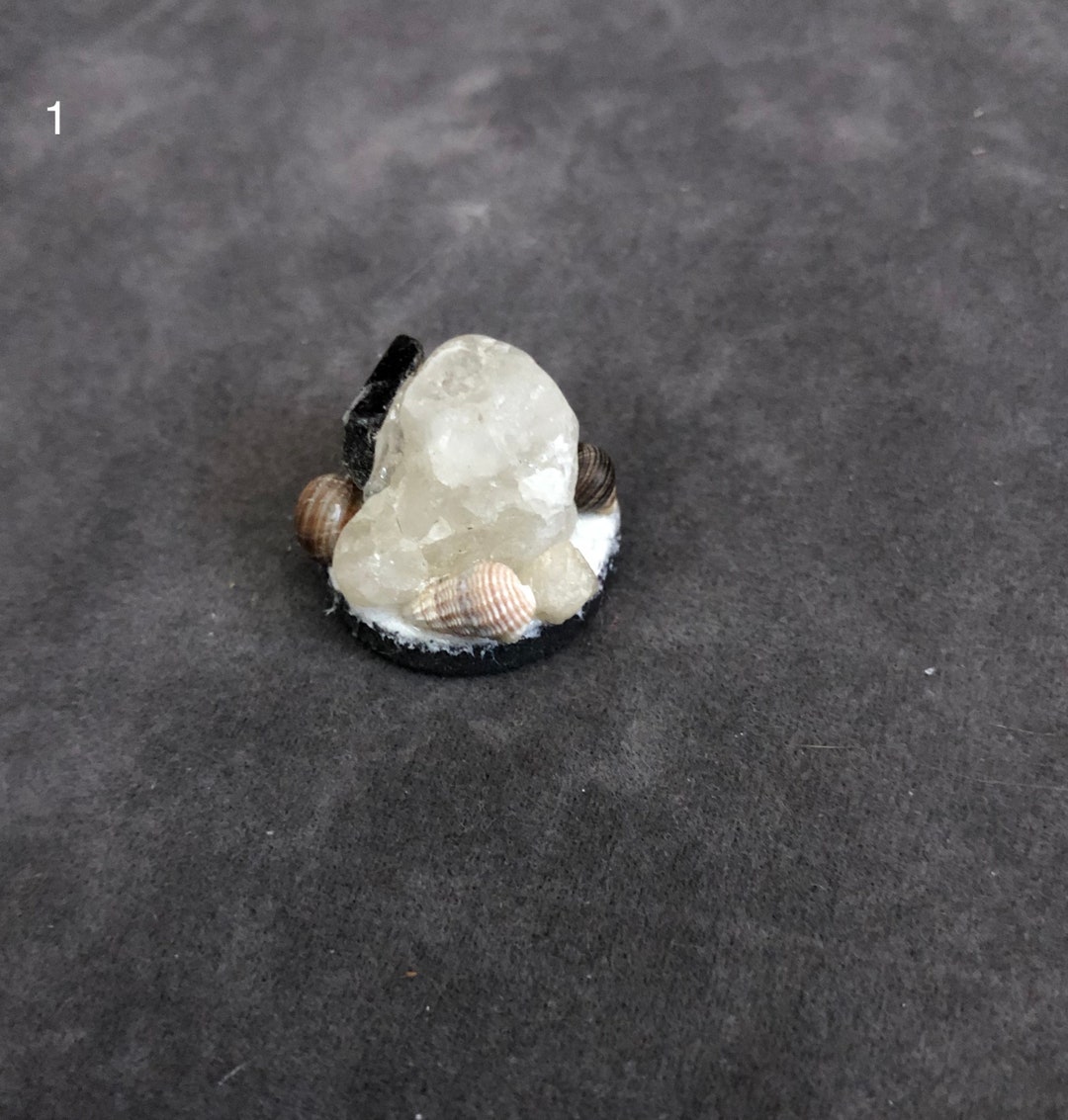 Sea Glass and Seashell Magnet set of 6 - Etsy