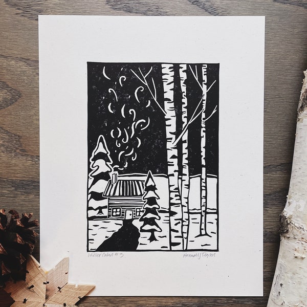 Original Block Print - Etsy