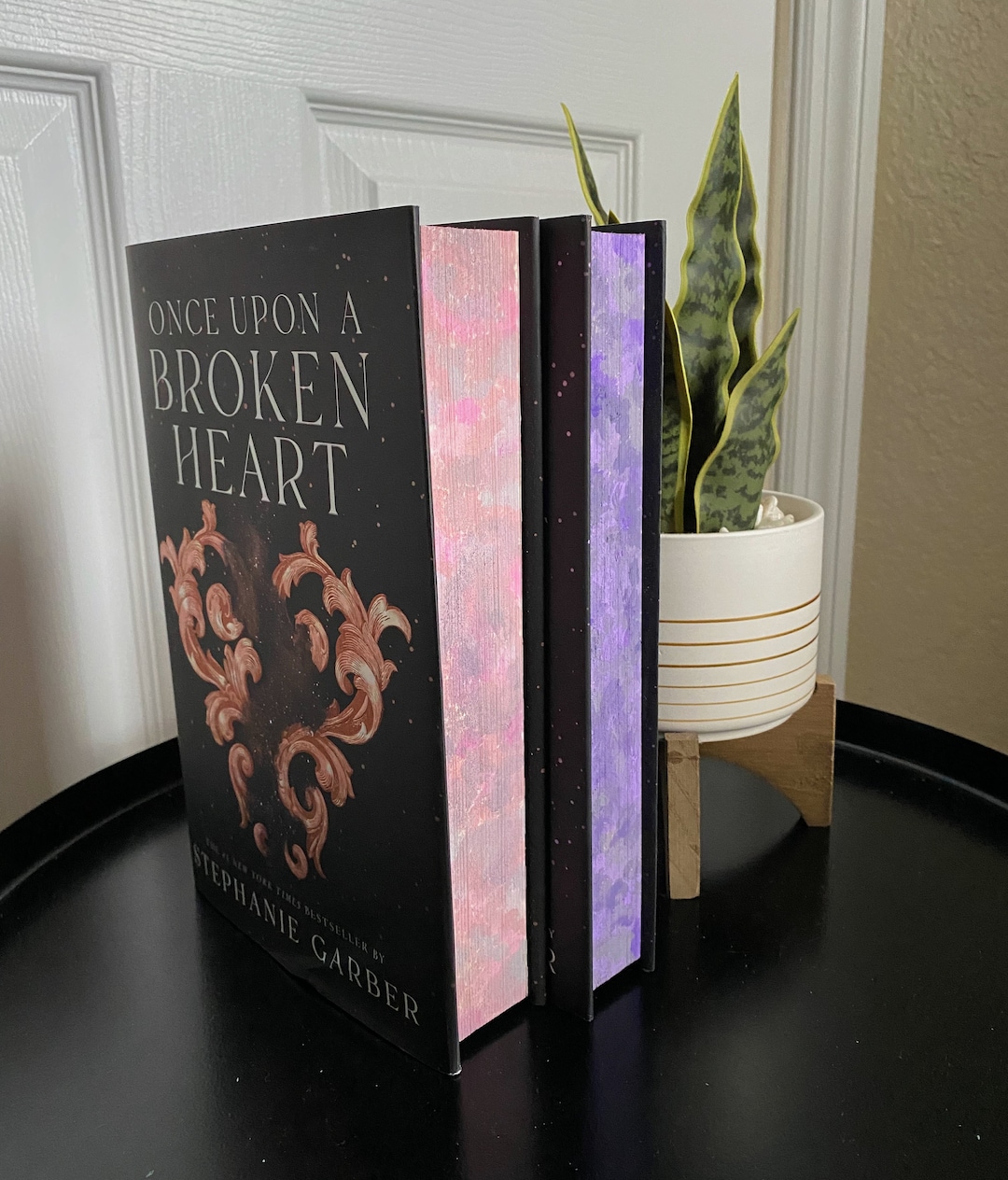 FULL TRILOGY Once Upon A Broken Heart Series Sprayed Painted Edges - Etsy