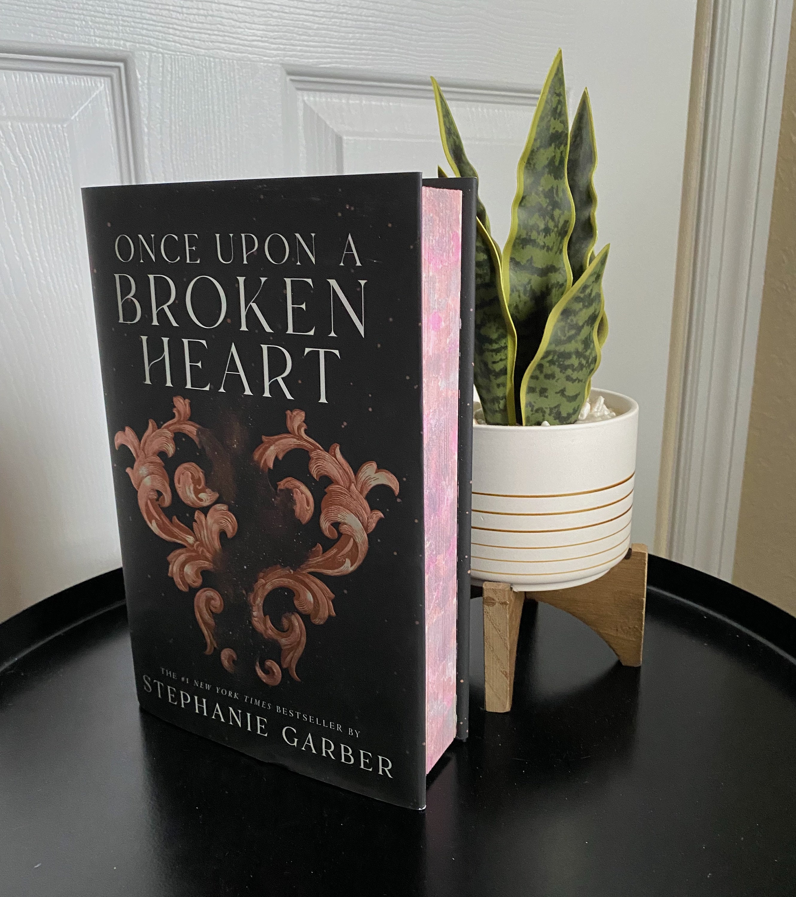 Once Upon A Broken Heart Sprayed Painted Edges - Etsy