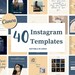 Celestial Instagram Post Template Editable in Canva - Etsy