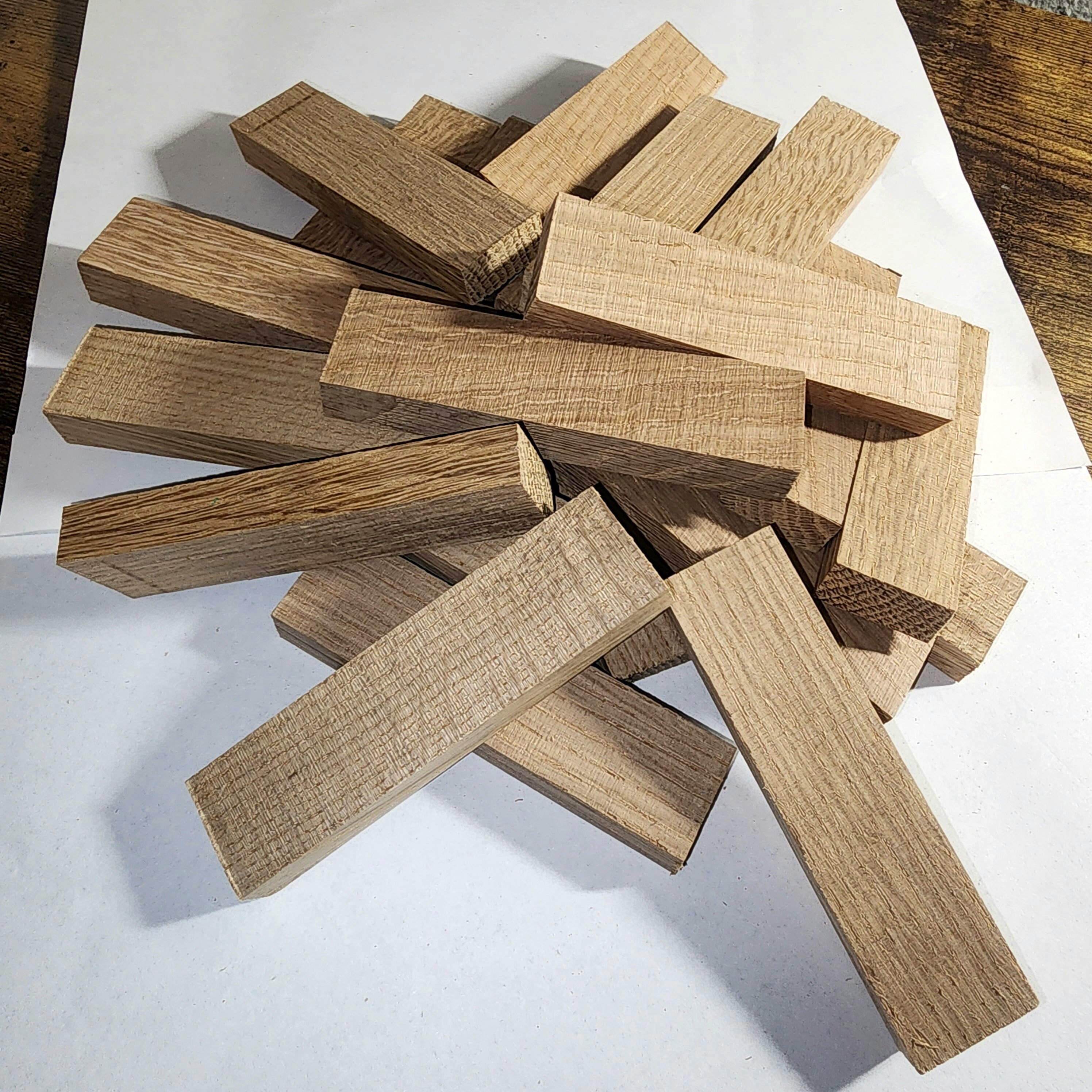 KILN Dried White Oak Sticks ( 1 LB) for Flavoring and Aging Whiskey and ...
