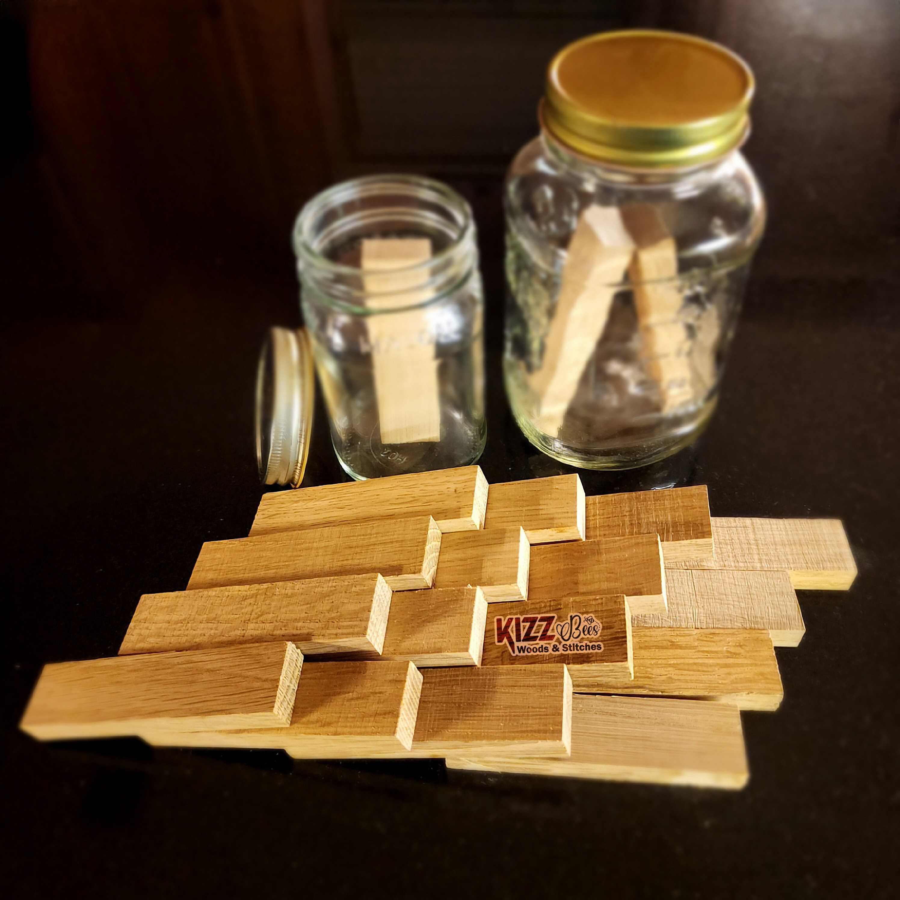 1 LB White Oak Sticks for Flavoring and Aging Whiskey and Wine (FREE U ...