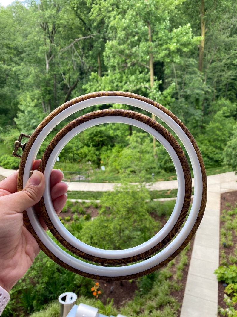 Embroidery Decorative Hoop/ Frame - Etsy Norway