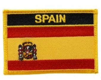 Spanish Flag Patch - Etsy