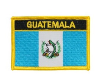 Guatemala Flag Color Removable Patch - Etsy