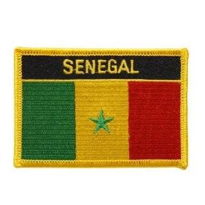 Senegal Flag Iron Patch - Etsy