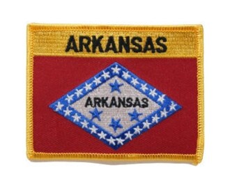 Arkansas Flag Patch | Etsy