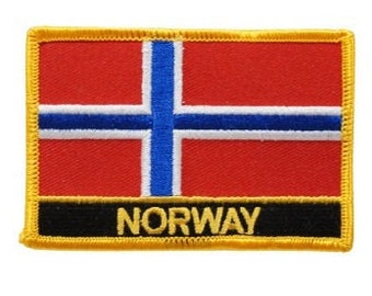 Norway Flag Patch | Etsy