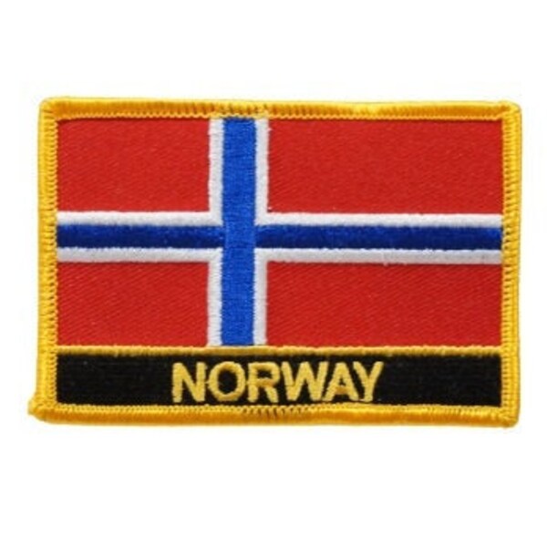 Norway Flag Patch - Etsy