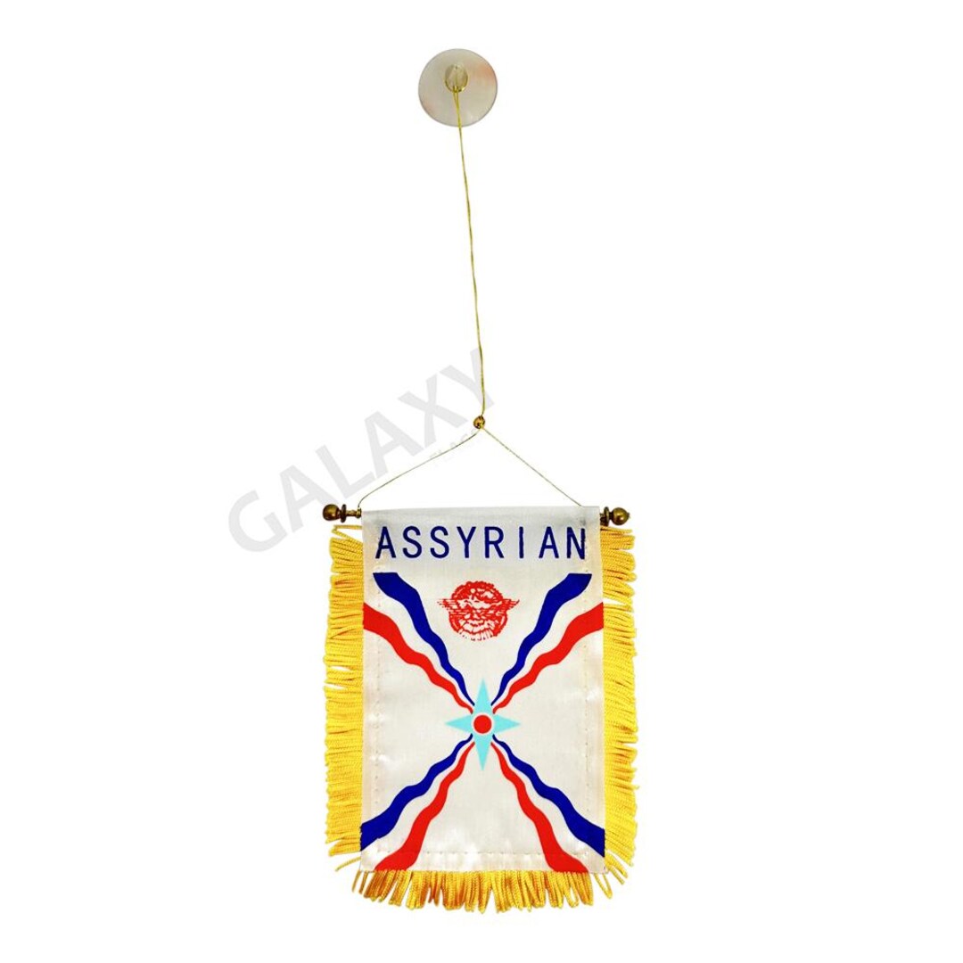 Assyrian Mini Banner / Assyrian Flag - Etsy