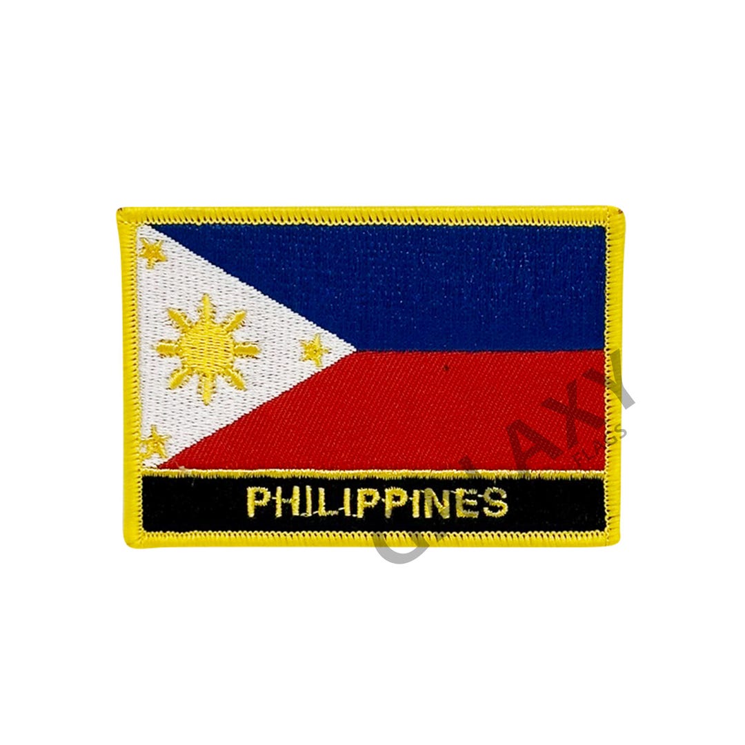 Philippines Patch / Philippines Flag Patch / Iron - on or Sew On - Etsy