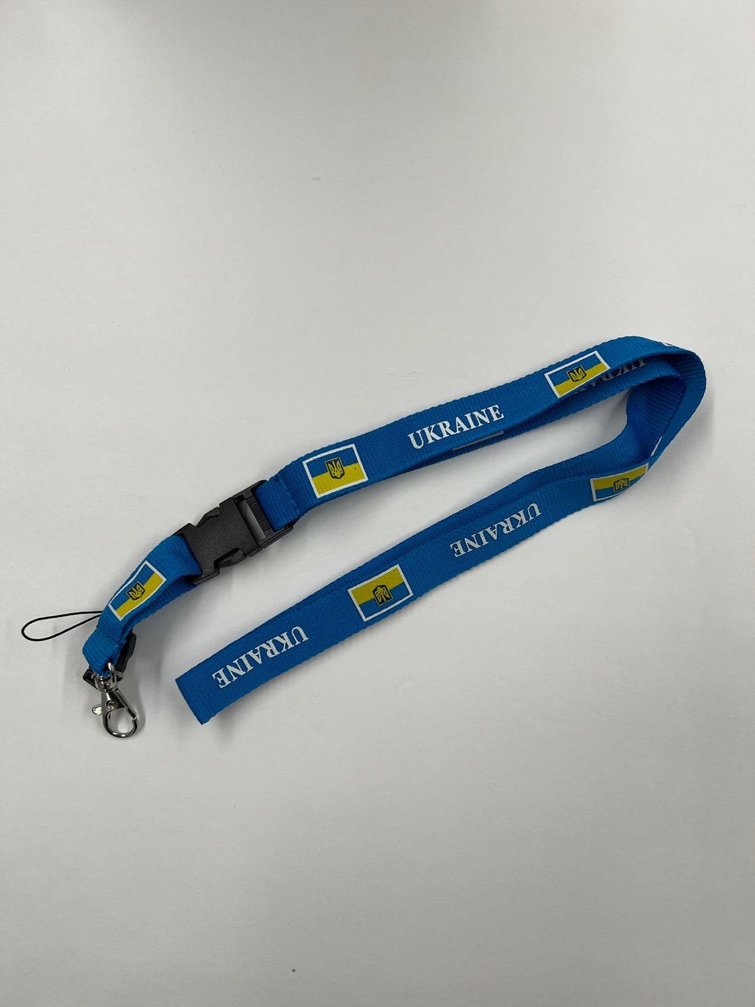 Ukraine Lanyard / Ukraine Trident Flag Lanyard - Etsy