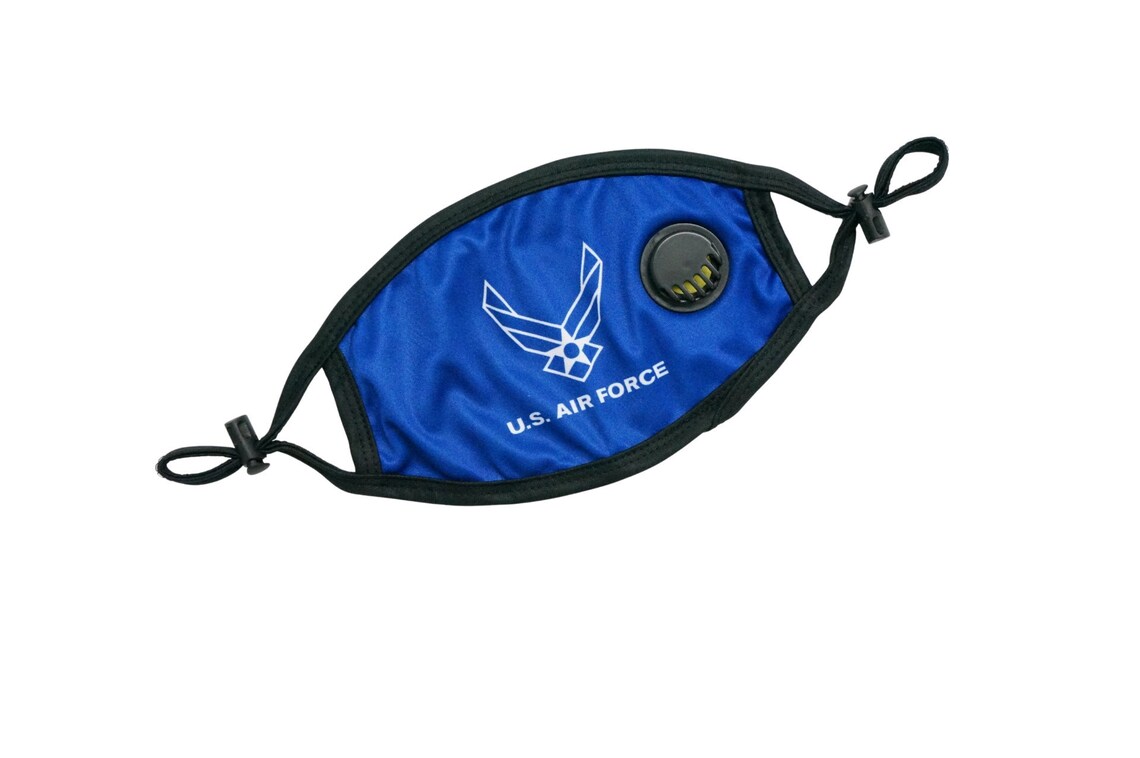 United States Air Force Mask / Face Mask WITH Filter Pocket / Air Force ...