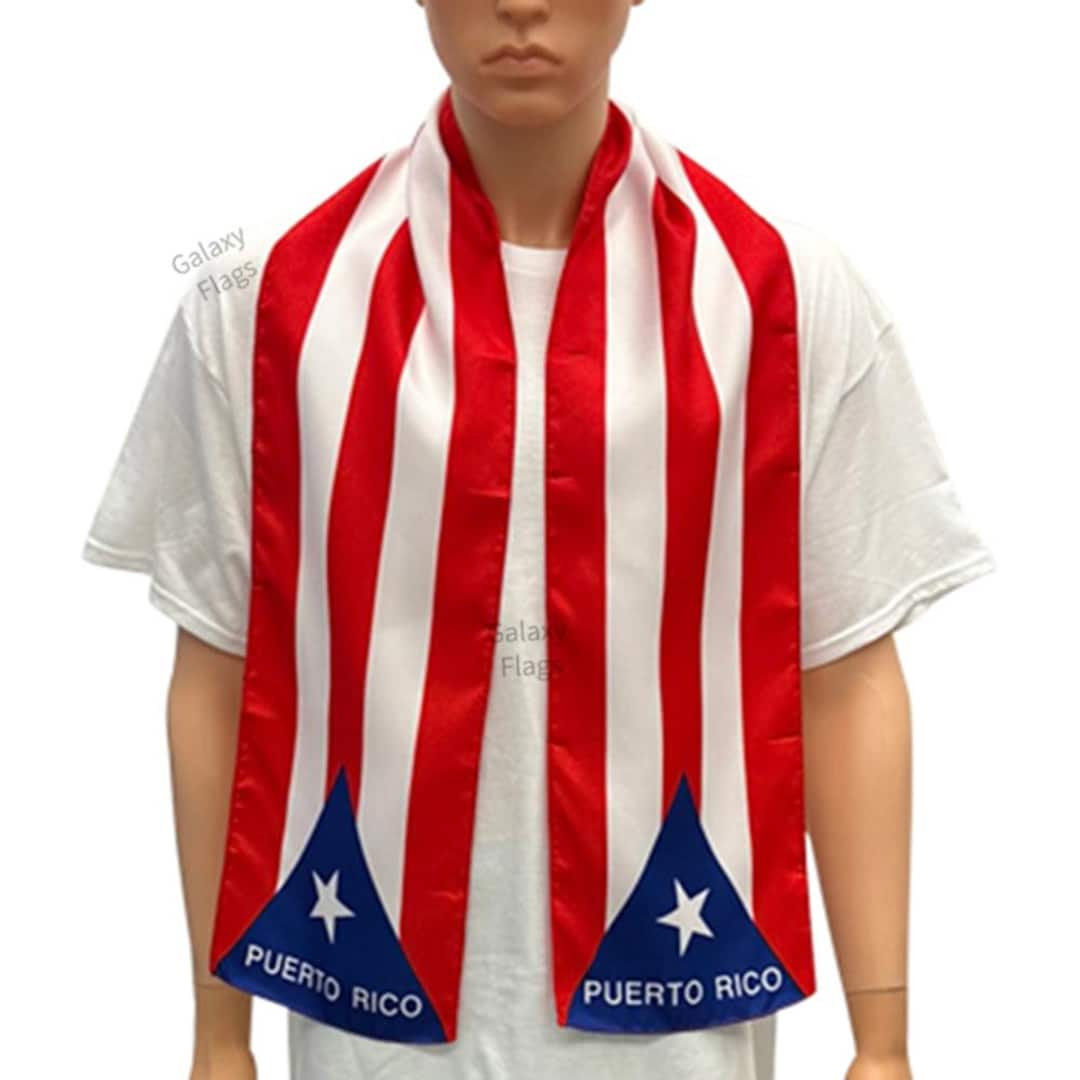 Puerto Rico Scarf / Puerto Rico Flag / Puerto Rico Flag Scarves - Etsy
