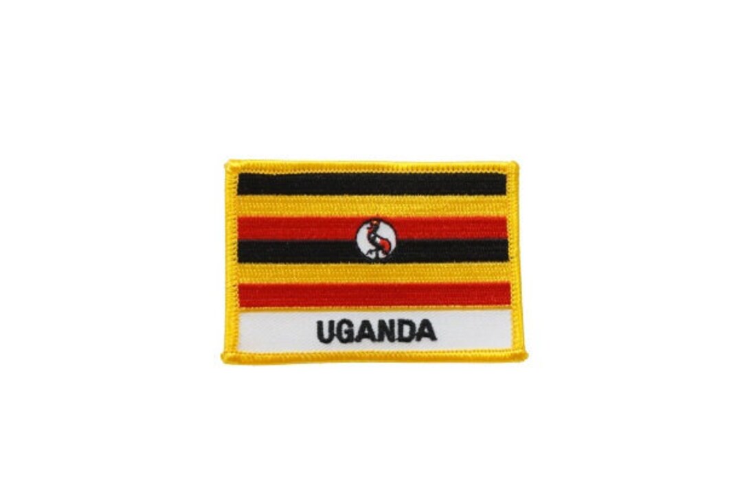 Uganda Patch / Uganda Flag Patch / Iron on or Sew On - Etsy
