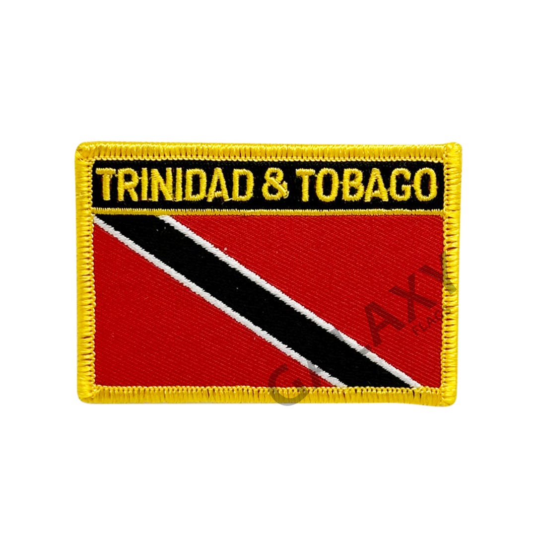 Trinidad & Tobago Patch / Trinidad and Tobago Flag Patch / Iron - on or ...