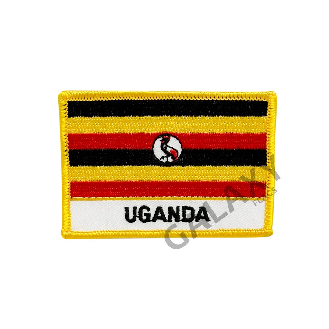 Uganda Patch / Uganda Flag Patch / Iron - on or Sew On - Etsy