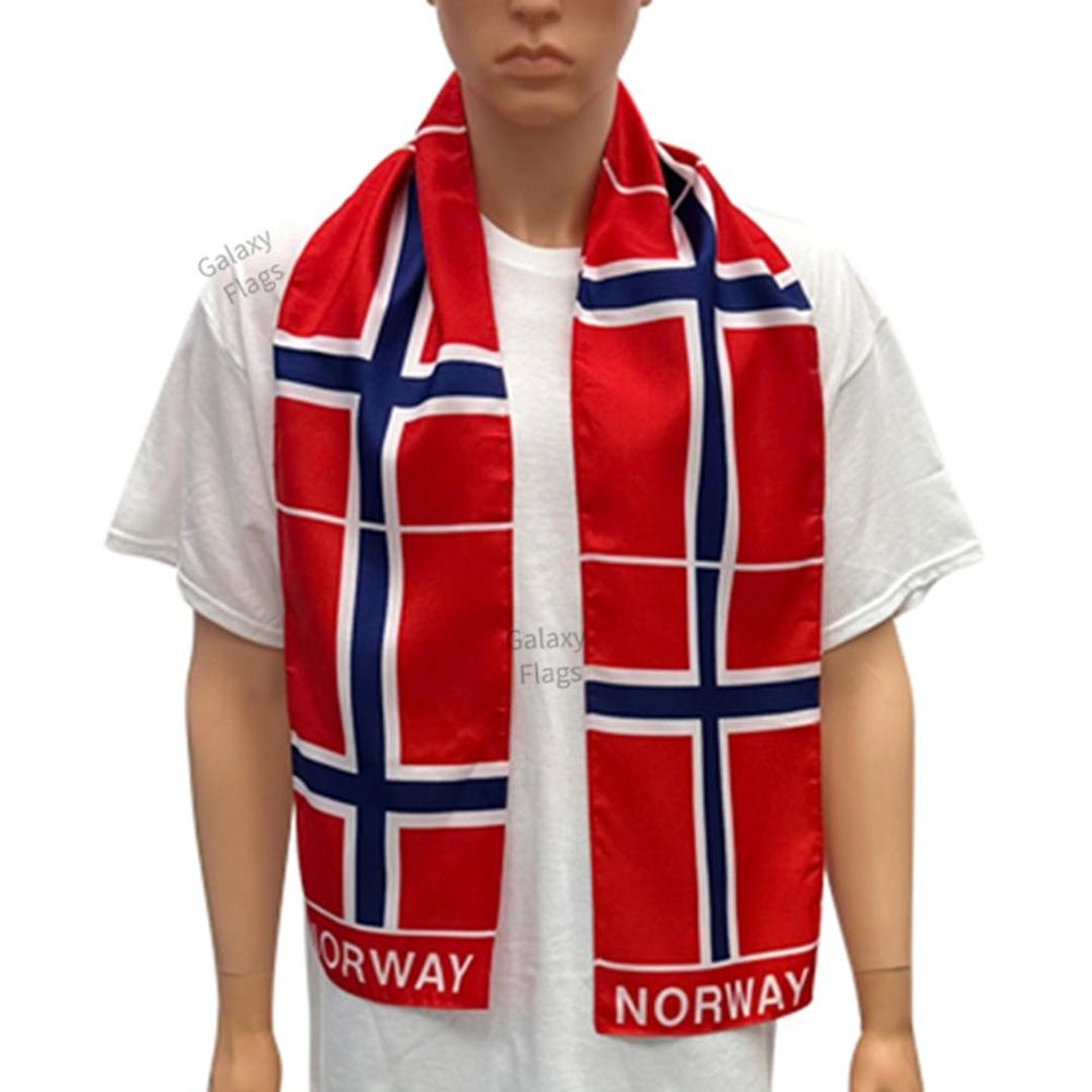 Norway Scarf / Norway Flag / Norway Flag Scarves - Etsy