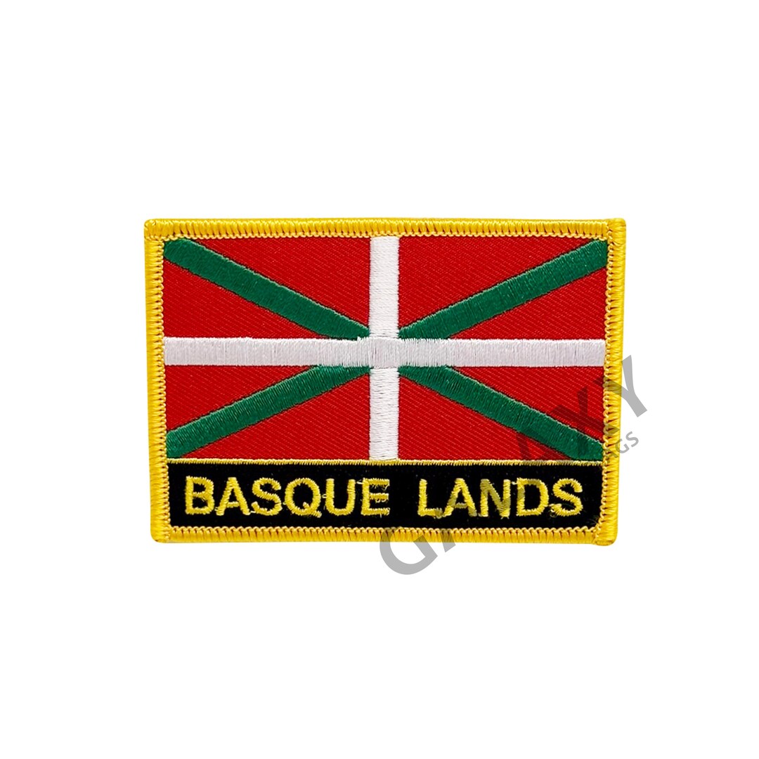 Basque Islands Patch / Basque Islands Flag Patch / Iron - on or Sew On ...