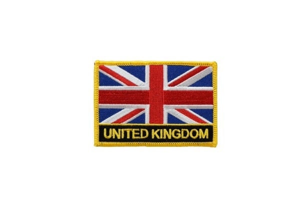 United Kingdom Patch / United Kingdom Flag Patch / Iron on or Sew On - Etsy