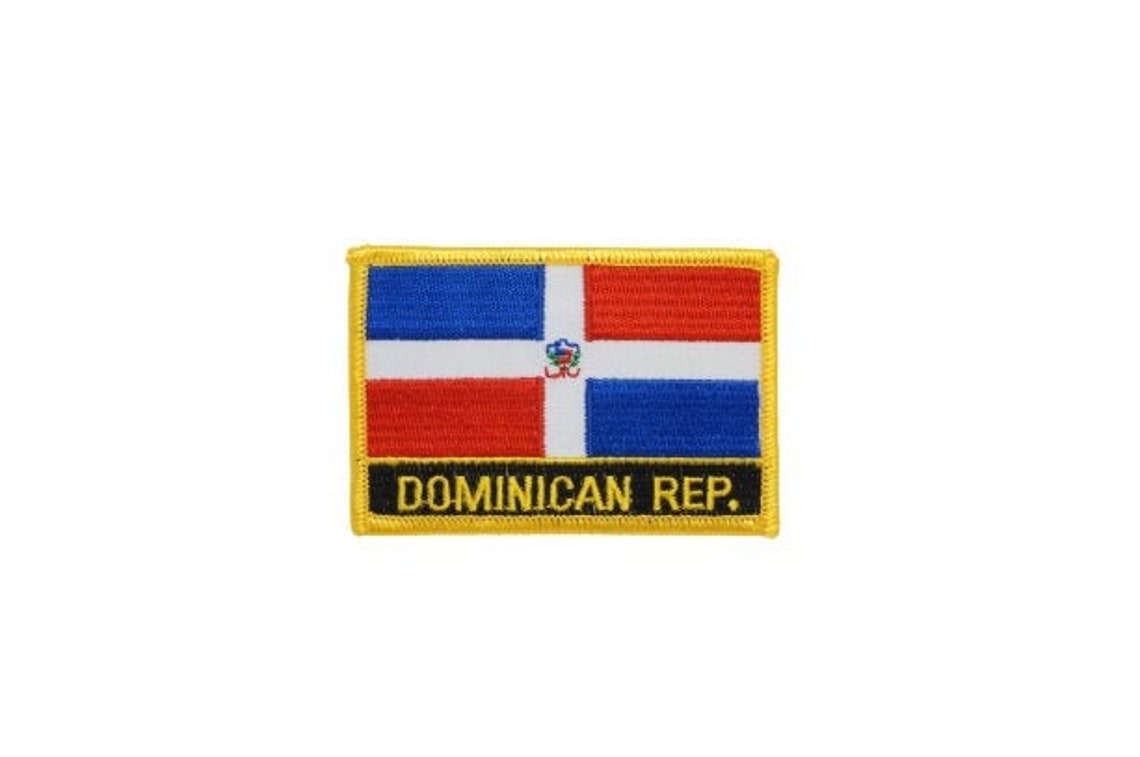 Dominican Republic Patch / Dominican Republic Flag Patch / | Etsy