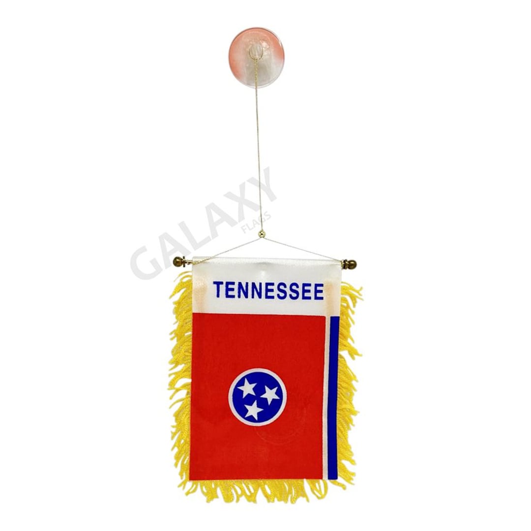 Tennessee Mini Banner / Tennessee Flag / Tennessee State Flag - Etsy