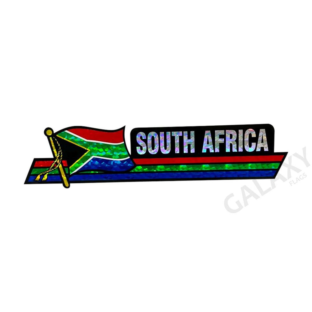 South Africa Bumper Sticker / South Africa Flag Sticker / "3 X 11 3/4 ...