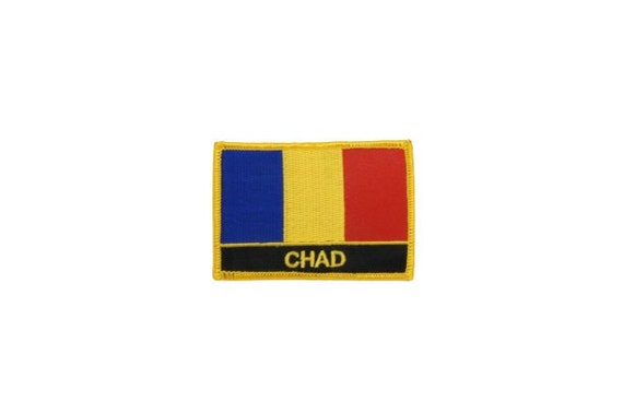 Chad Patch / Chad Flag Patch / Iron on or Sew On - Etsy