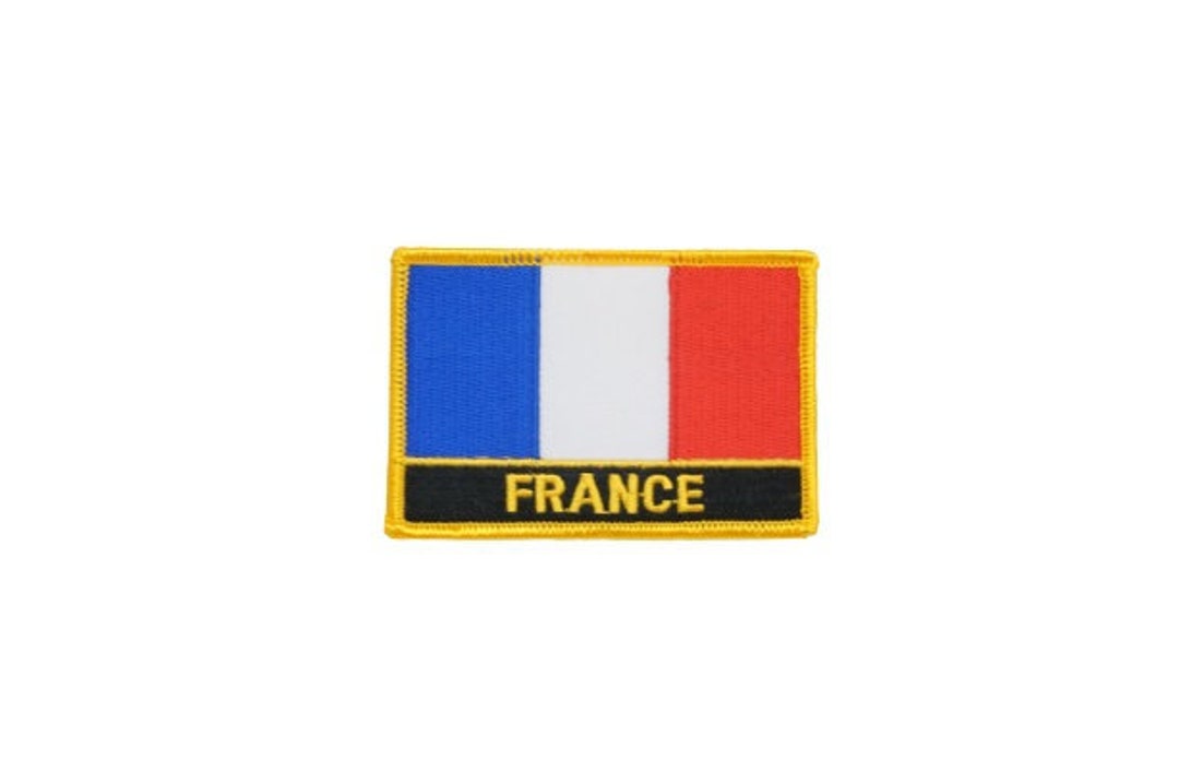 France Patch / France Flag Patch / Iron on or Sew On - Etsy