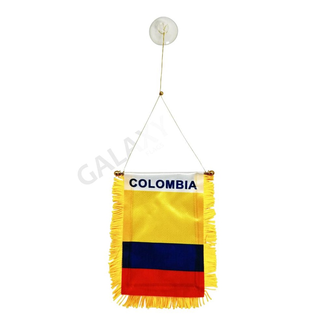 Colombia Mini Banner / Colombia Flag - Etsy