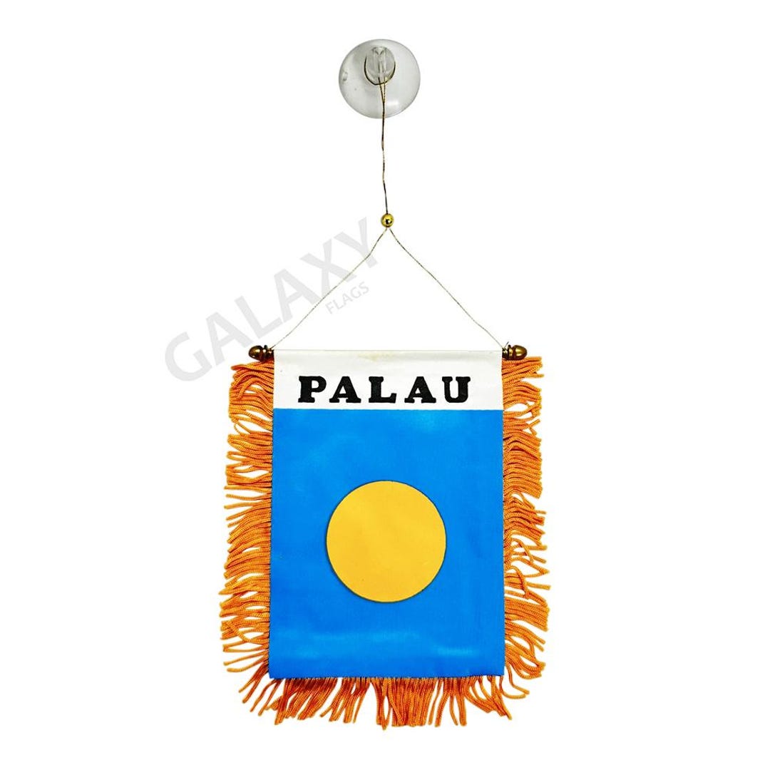 Palau Mini Banner / Palau Flag - Etsy