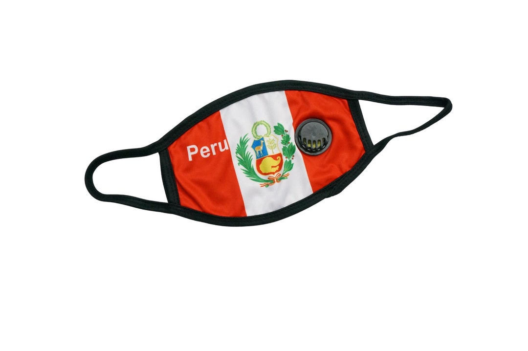 Peru Mask / Face Mask WITH Filter Pocket / Peru Flag - Etsy