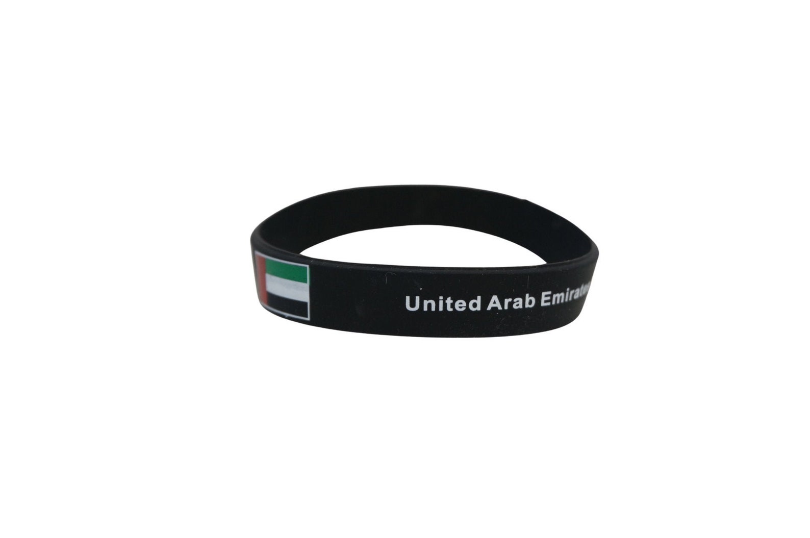 UAE Bracelet /united Arab Emirates Flag Silicone Rubber - Etsy