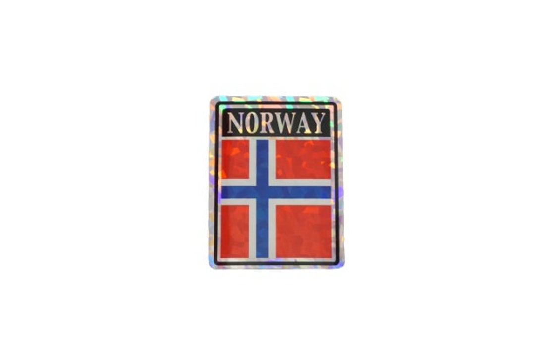 Norway Sticker / Norway Flag Sticker / "3x4" Norway Sticker - Etsy