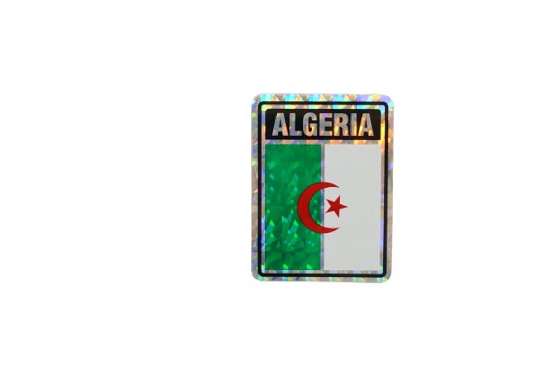 Algeria Sticker / Algeria Flag Sticker / "3x4" Algeria Sticker - Etsy