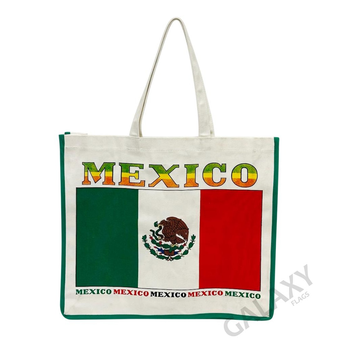 Mexico Flag Tote Bag / Mexico Flag / Mexico Country Flag Tote Bag - Etsy