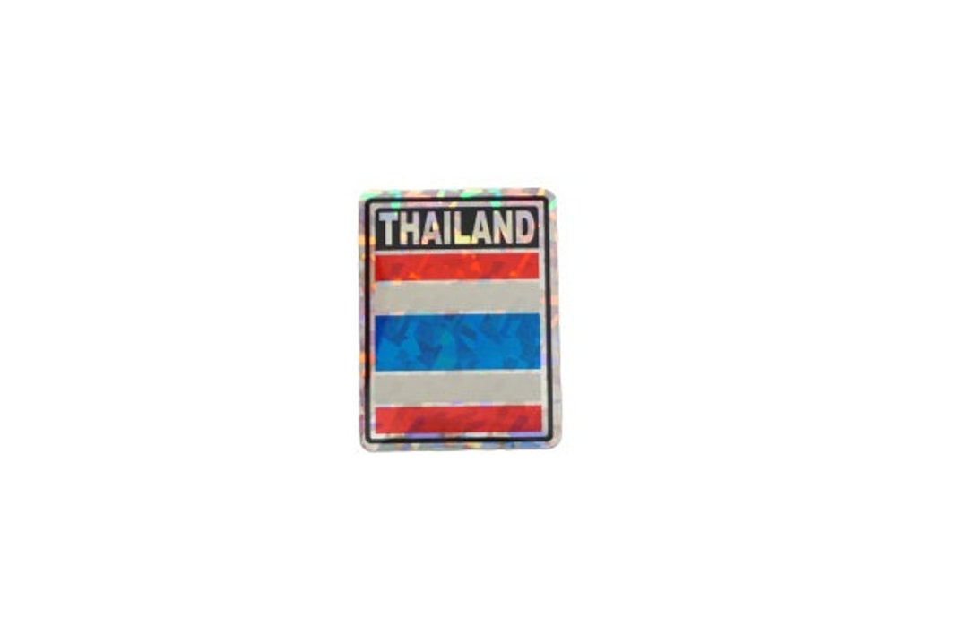 Thailand Sticker / Thailand Flag Sticker / "3x4" Thailand Sticker - Etsy