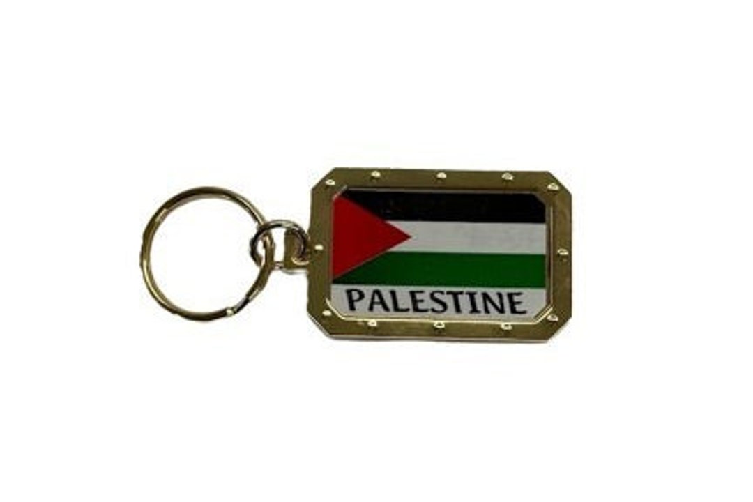 Palestine Metal Key Chain / Palestine Flag Key Chain - Etsy