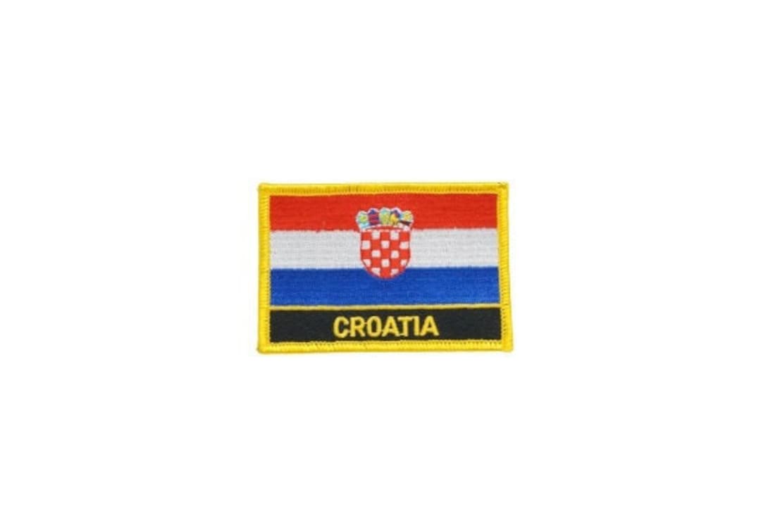 Croatia Patch / Croatia Flag Patch / Iron on or Sew On - Etsy