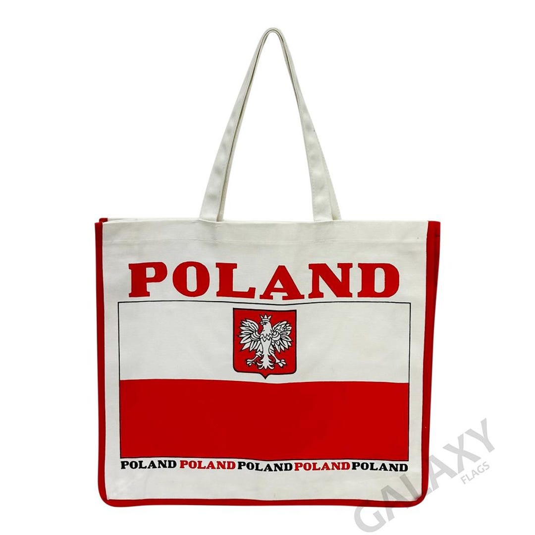 Poland Flag Tote Bag / Poland Flag / Poland Country Flag Tote Bag - Etsy