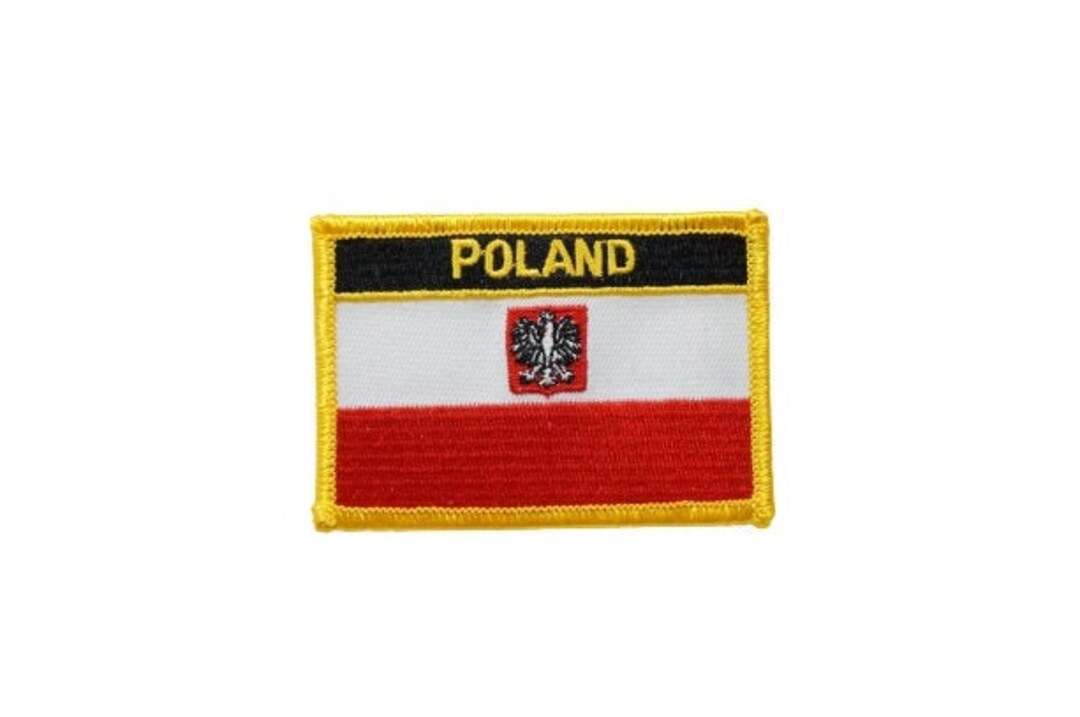 Poland Patch / Poland Flag Patch / Iron - on or Sew On - Etsy