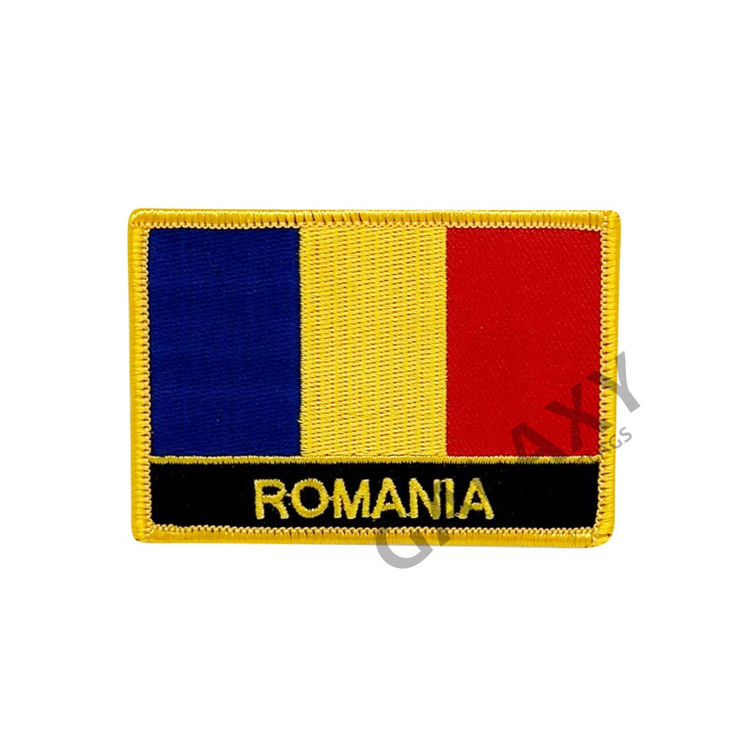 Romania Patch / Romania Flag Patch / Iron - on or Sew On - Etsy