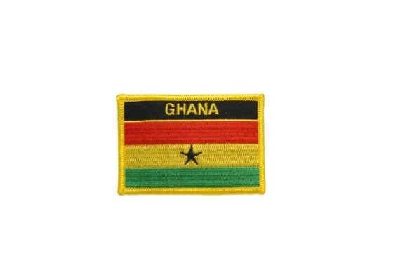 Ghana Patch / Ghana Flag Patch / Iron on or Sew On - Etsy