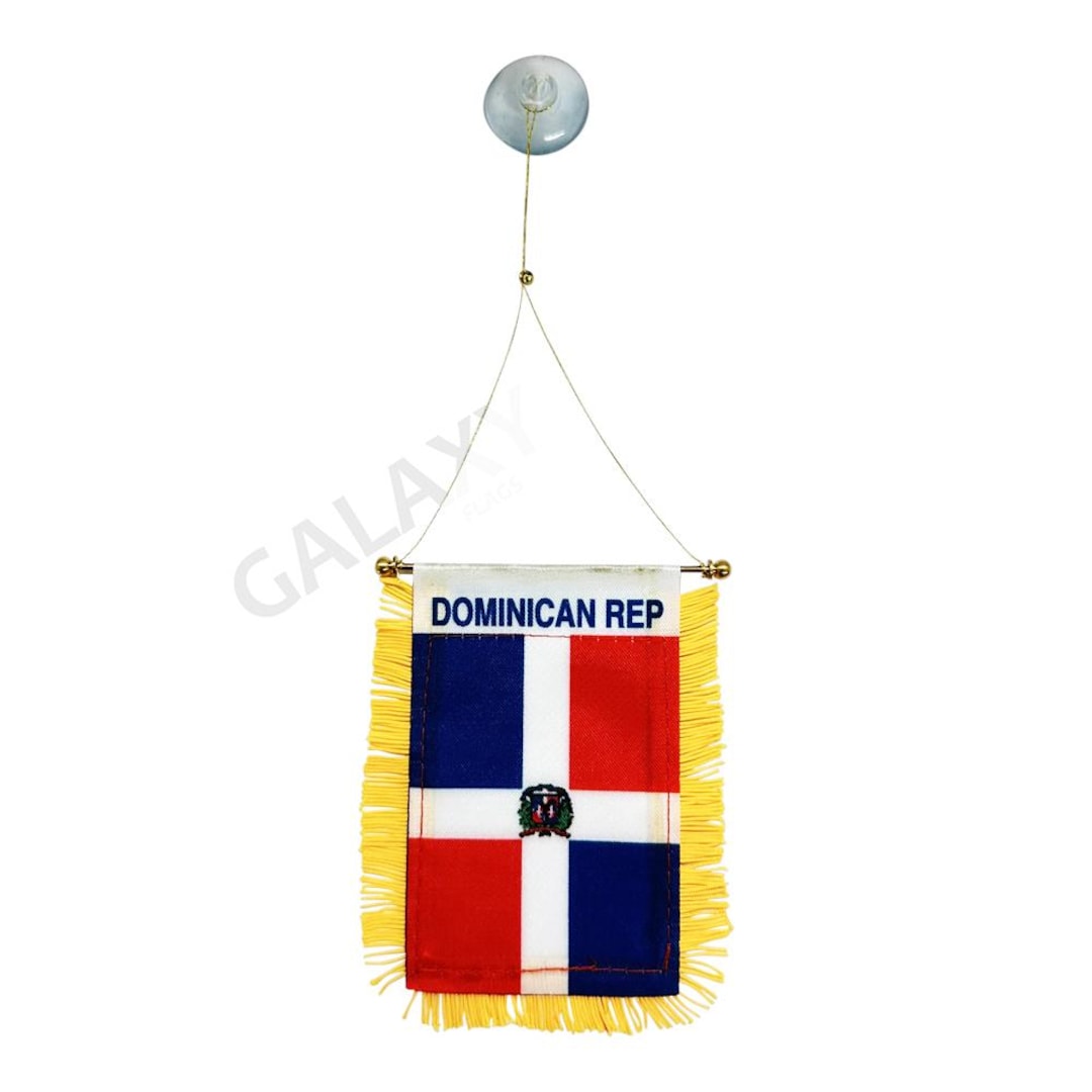 Dominican Republic Mini Banner / Dominican Republic Flag - Etsy