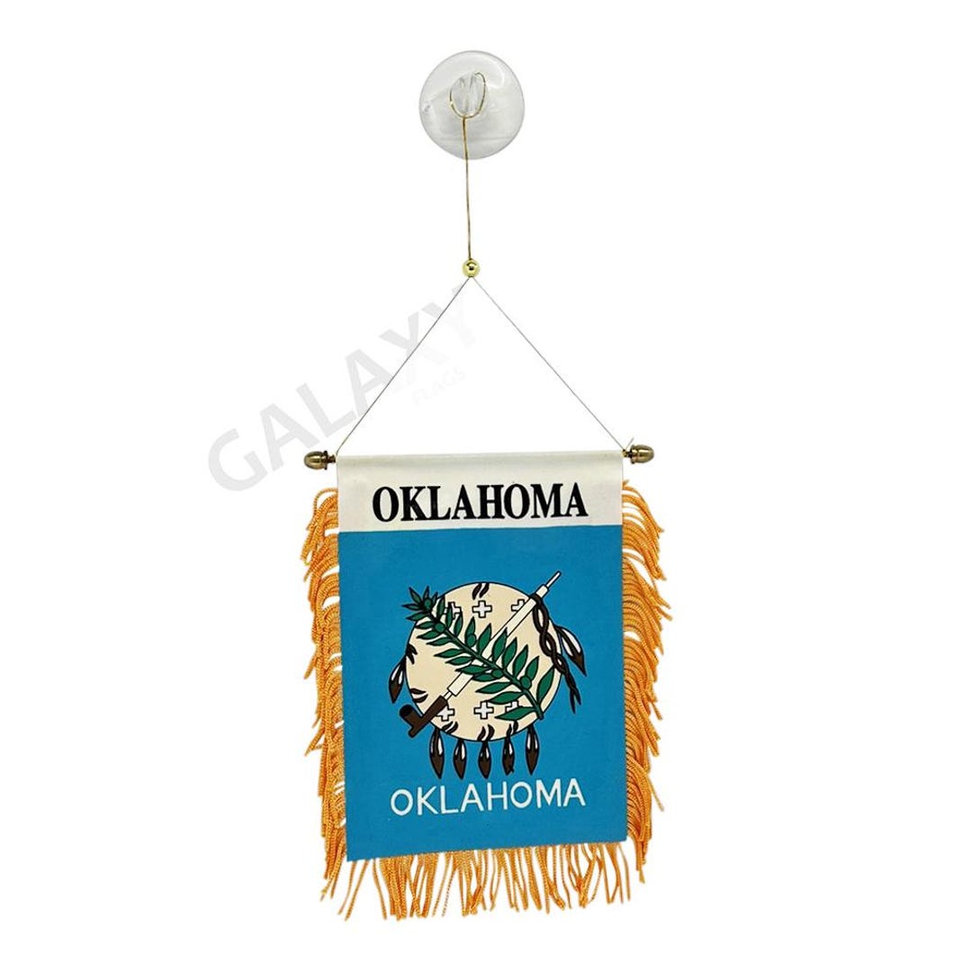 Oklahoma Mini Banner / Oklahoma Flag / Oklahoma State Flag - Etsy