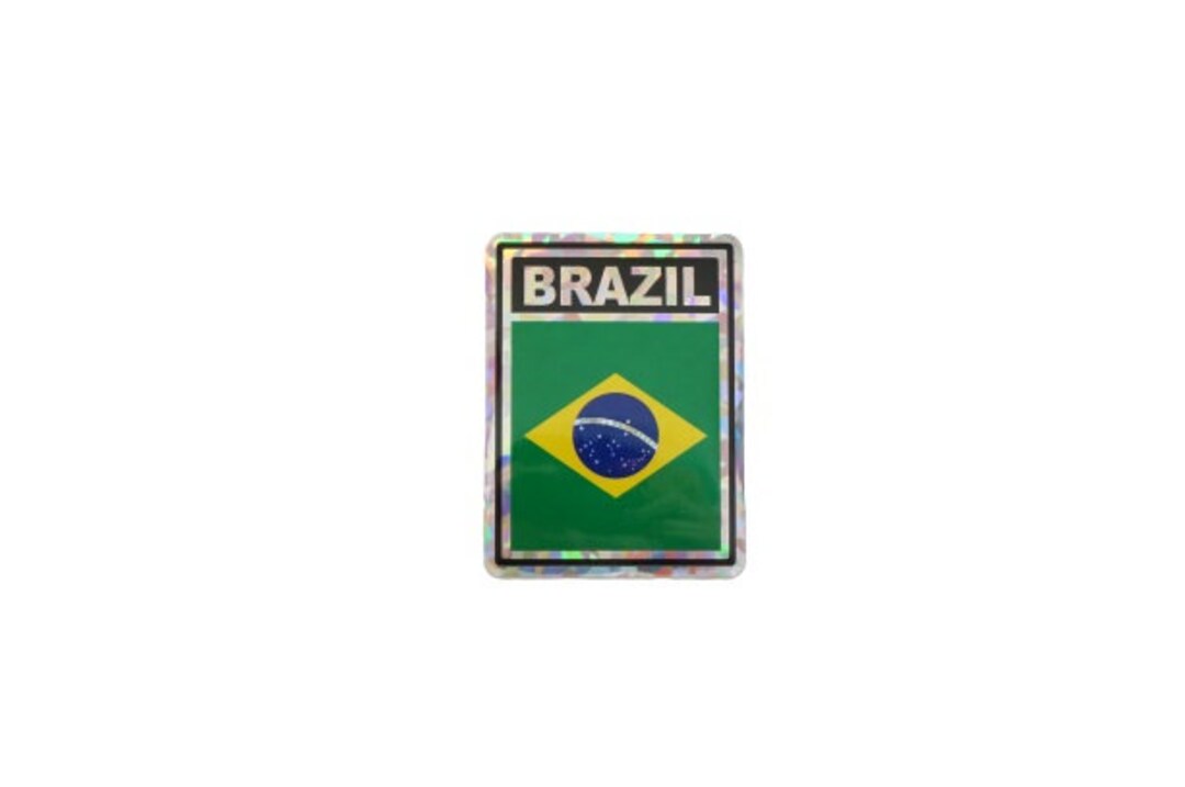 Brazil Sticker / Brazil Flag Sticker / "3x4" Brazil Sticker - Etsy