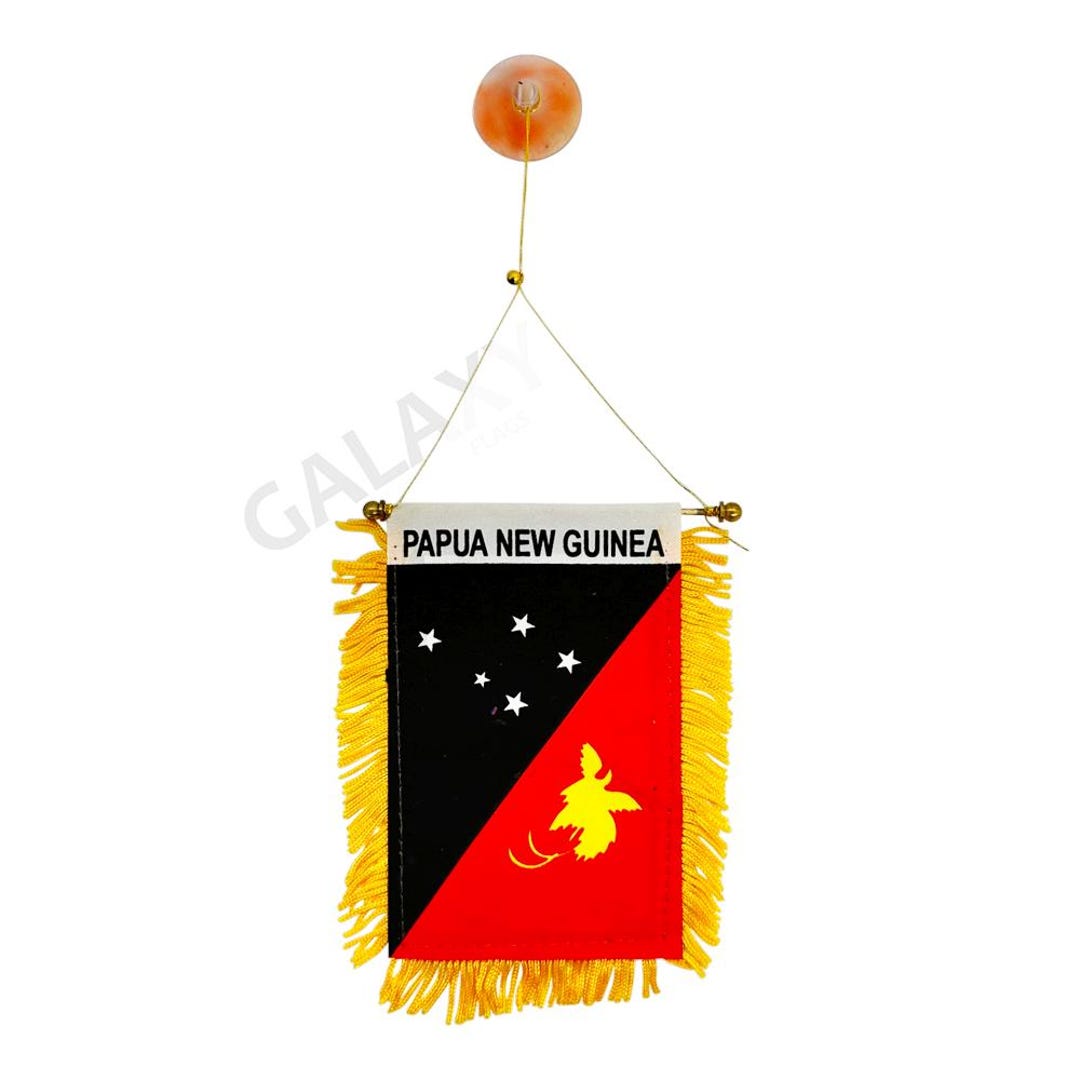 Papua New Guinea Mini Banner / Papua New Guinea Flag - Etsy