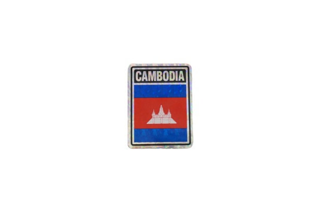 Cambodia Sticker / Cambodia Flag Sticker / "3x4" Cambodia Sticker - Etsy